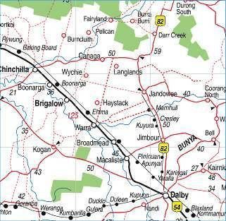 Miscellaneous - Chinchilla Map