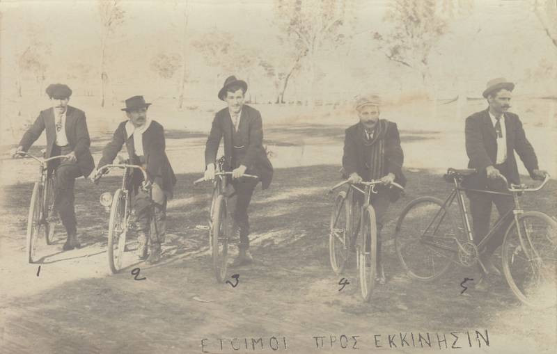 Diaspora Vintage Portraits/ People - Bikeriders mounted on their bikes ...