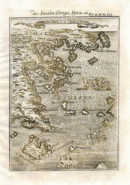 Vintage Maps - 1683 Mallet Map