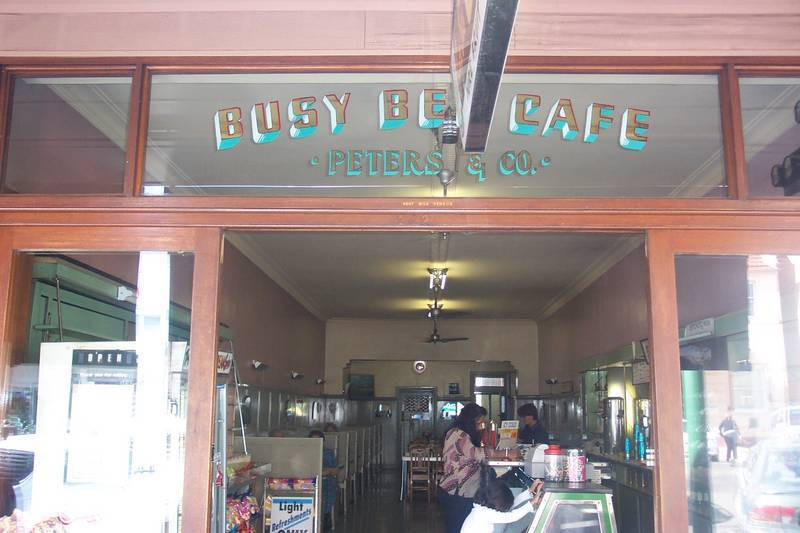 Cafes, Shops & Cinemas - Gunnedah - Loula Zantiotis - The Busy Bee Cafe ...